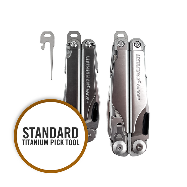 Titanium Pick Tool | Compatible with Leatherman Wave, Surge, and Charg ...